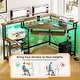 Triangle Corner Desk Small Computer Desk Storage Shelves - Bed Bath ...