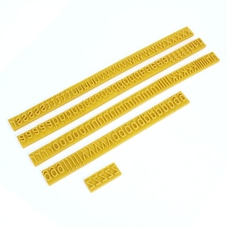 5 Sets 7mm Thick Letter Rubber Stamp Coder for Ink Stamping Machine ...