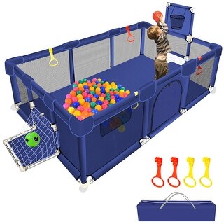 Large Playpen, Ball Pits for Toddlers, Baby Gate Play Pen Kids Ball Pit ...