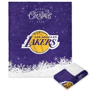 NBA Christmas 2023 Lakers Silk Touch Throw - Bed Bath & Beyond - 39896779