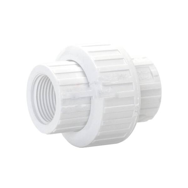 1 in. White Plastic PVC Union - Bed Bath & Beyond - 39110512