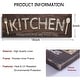Vintage Kitchen Sign Wall Décor, Rustic Farmhouse Home for Kitchen ...