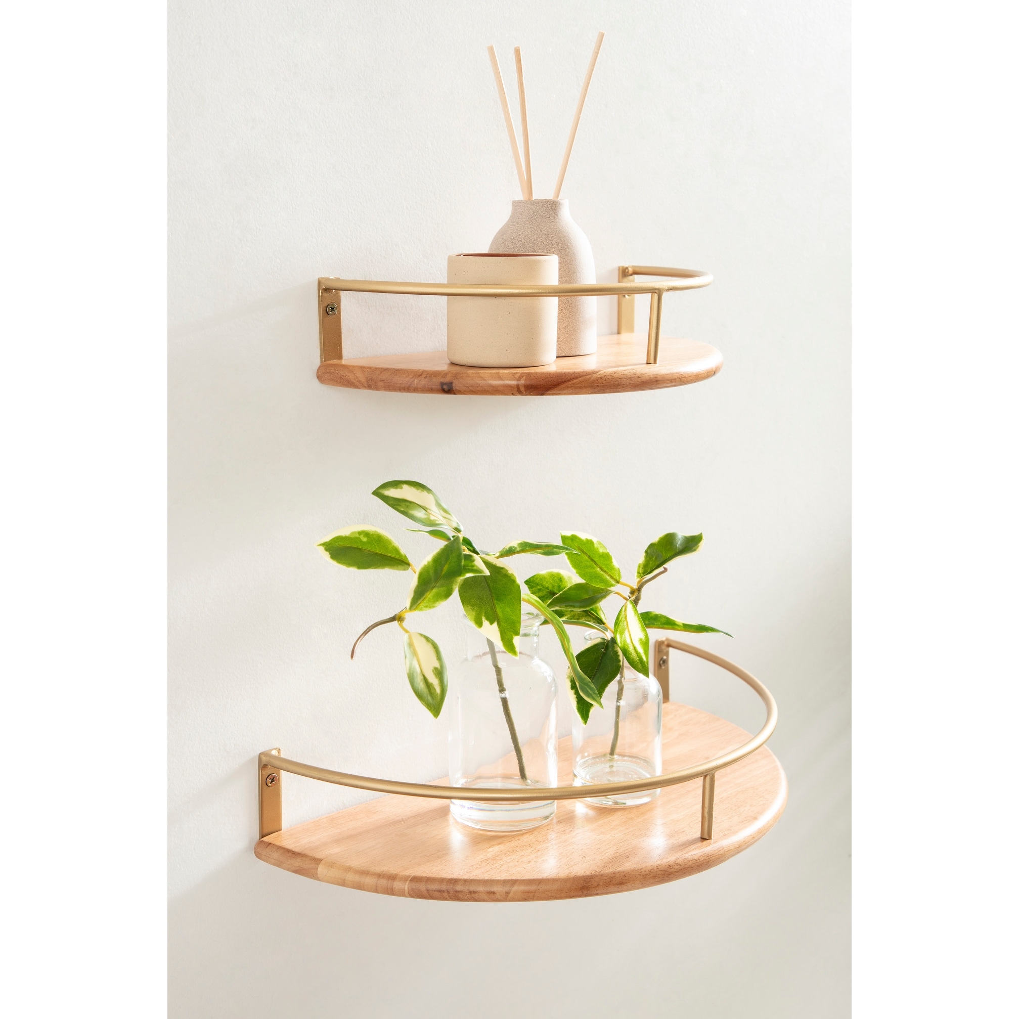 half circle shelf small
