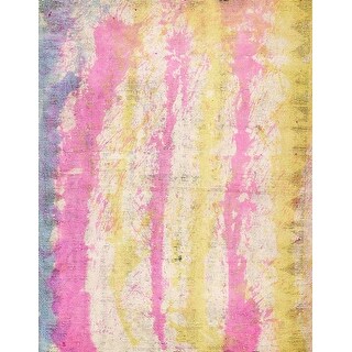 Ahgly Company Machine Washable Abstract Sun Yellow Area Rugs - Bed Bath ...