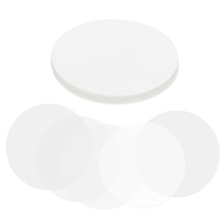 Badge Film, Transparent Circle Mylars Plastic Badge Protective Film for ...