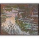 Water-Lilies, Setting Sun by Claude Monet Giclee Print Oil Painting ...