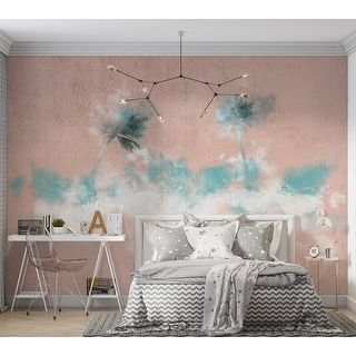 Abstract Wallpaper Wall Mural - Heavenly Relaxation - Bed Bath & Beyond ...