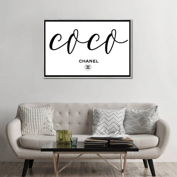 coco chanel canvas