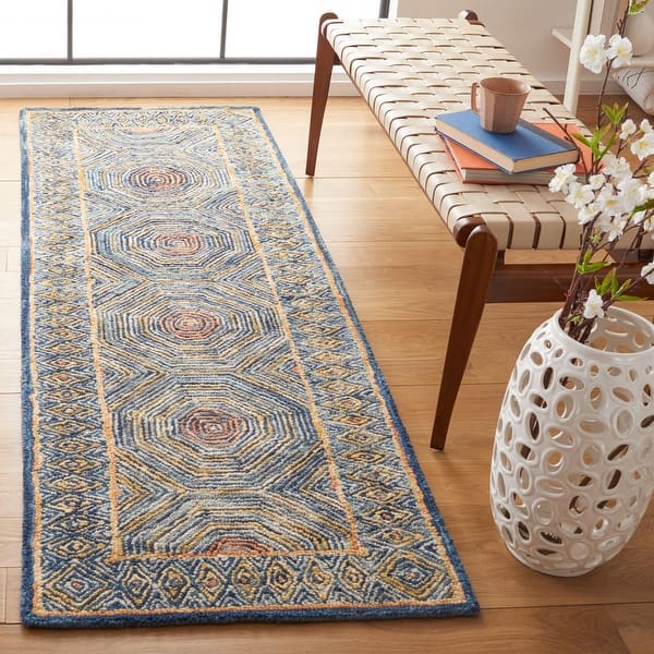 SAFAVIEH Handmade Micro-Loop Eleftheria Modern Wool Rug - On Sale - Bed ...