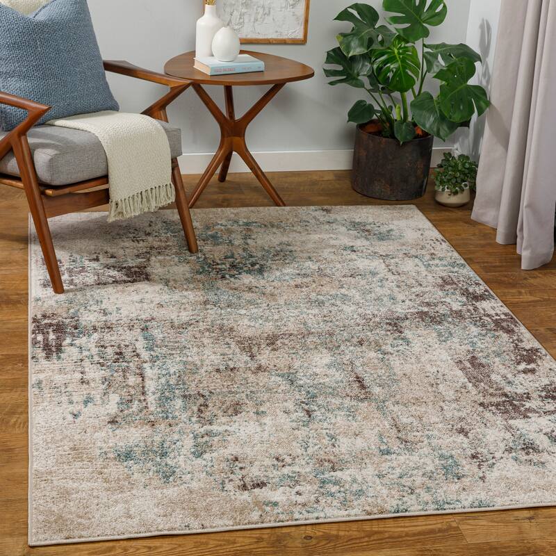 Livabliss Sanna Modern Abstract Area Rug - Overstock - 34483624