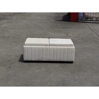 Upholstered Storage Rectangular Bench - Bed Bath & Beyond - 39393936