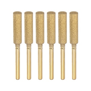 6pcs Diamond Chainsaw Sharpener Bits 7/32" 5.5mm Electric Chain Saw ...