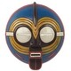 Handmade Baluba Dance Spirit Ii Sese Wood Mask (Ghana) - Bed Bath ...