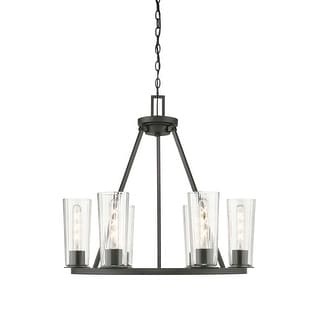 Z-Lite 826-6 Titus 6 Light 26" Wide Candle Style Chandelier - Bed Bath ...