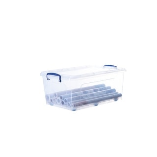 32 qt Wheeled Storage Container - Capacity: 32 qt - Bed Bath & Beyond ...