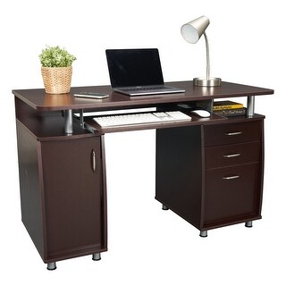 Classic Computer DesksComplete Workstation Computer Desk with Storage ...