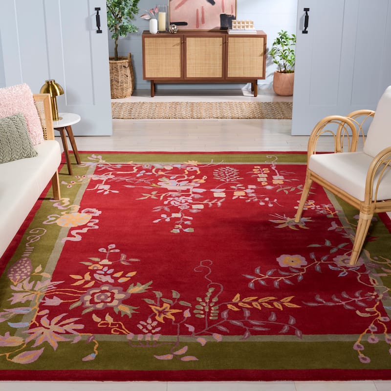SAFAVIEH Handmade Metro Iroda French Country Wool Rug - On Sale ...