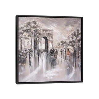 iCanvas "Vintage Glimpse, Paris II" by Isabella Karolewicz Framed - Bed ...