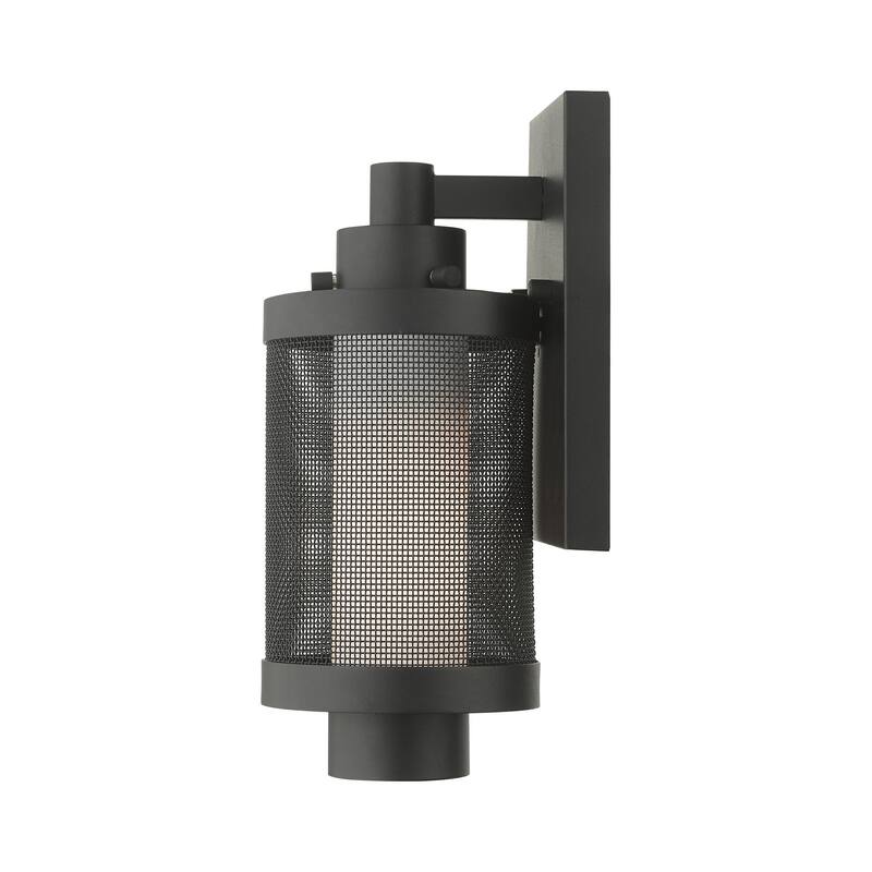 Livex Lighting Nottingham Single Light 12" Tall Outdoor Wall Sconce ...