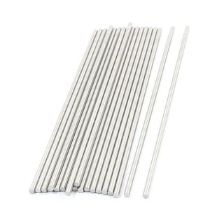 20 Pcs RC Toy Car Frame Round Stainless Steel Straight Rods Axles ...
