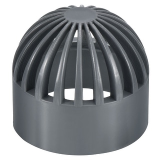 Atrium Grate Cover Round Outdoor UPVC Sewer Drain Pipe Fitting Gray ...