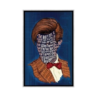 iCanvas "Matt Smith" by Nate Jones Design Framed - Bed Bath & Beyond ...