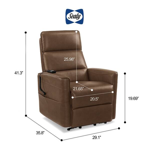 Cornell Lift Chair in Aspen Camel by Sealy Sofa Convertibles - Bed Bath ...