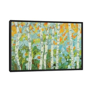 iCanvas "Autumn Dancing Birch Tree" by Ann Marie Coolick Framed - Bed ...