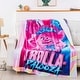 Trolls 3 Trolla Palooza SP Cloud Throw Blanket - Bed Bath & Beyond ...