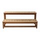 Teak Hot tub step 48" (120 cm) - Bed Bath & Beyond - 39191294