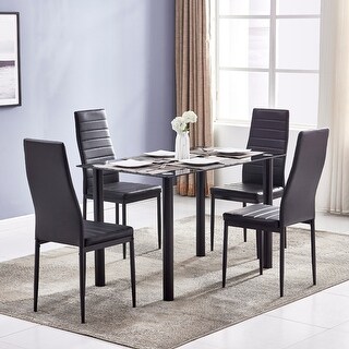 Household Simple Round Tube Table Leg Table Desk Black - Bed Bath ...