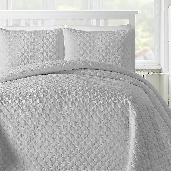 Kotter Home Ogee Diamond Quilt Bedding Set - Bed Bath & Beyond - 37060264