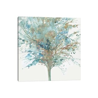 iCanvas "Tree Teal I" by Allison Pearce Canvas Print - Bed Bath ...
