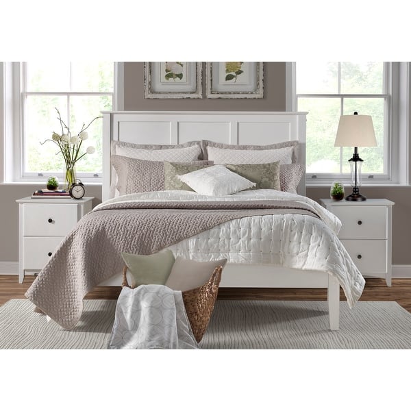 Shaker Style Panel Platform Bed - Overstock - 36390537