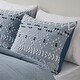 INK+IVY Dora Organic Cotton Chambray 3 Piece Duvet Cover Set (Insert Excluded) - Bed Bath ...