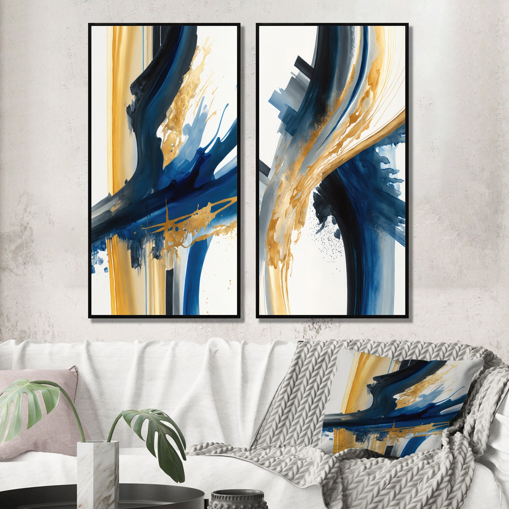 Blue Wall Art Sets - Bed Bath & Beyond