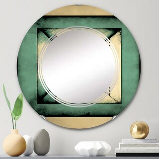 Designart 'Perfect Imperfections Retro Graphics III' Printed Modern ...