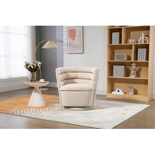 Comfy Round Accent Chair with storage - Bed Bath & Beyond - 38202784
