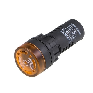 AC/DC 48V Indicator Light with Buzzer Green Flashing Alarm 22mm Panel ...