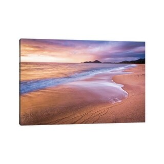 iCanvas "Stormy Beach Sunrise Palm Cove" by James Vodicka Canvas Print ...