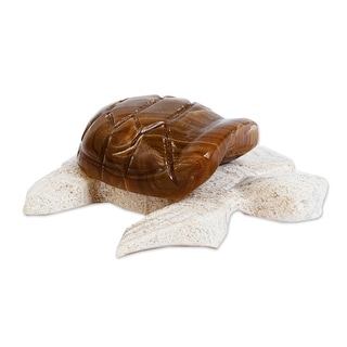 Novica Handmade Nesting Turtle Marble Sculpture - Bed Bath & Beyond ...