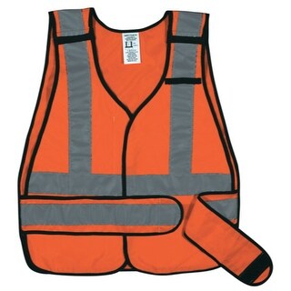 ANSI 5-Point Break-Away Safety Vest - Orange - Bed Bath & Beyond - 22742125