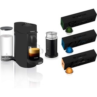 Espresso Machine Bundle with Milk Frother with Pack Coffees included ...