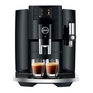 Jura E8 (NAA) 4th Gen Automatic Coffee Machine Black-Certified ...