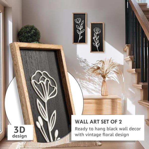 bathroom wall decor black