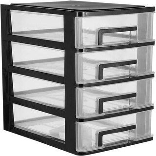 4 Drawer Desk Organizer（8.31x5.98x9.92 Inch) - Bed Bath & Beyond - 39427158