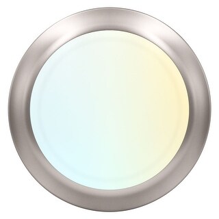 Luxrite 6 Inch LED Disk Lights, Dimmable, 5CCT 2700K-5000K, 12.5W ...