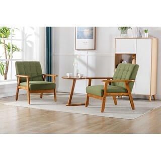 Household Chairs (Set of 2) Leisure Chair - Guest Chair, Upholstered ...