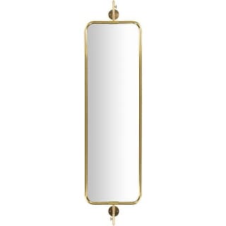 Rabia Pivoting Full Length Wall Mirror - 80"H x 20"W x 7.4"D - Bed Bath ...