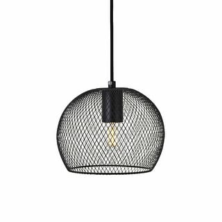 Elegant Lighting Keller Single Light 8" Wide Mini Pendant - Bed Bath ...